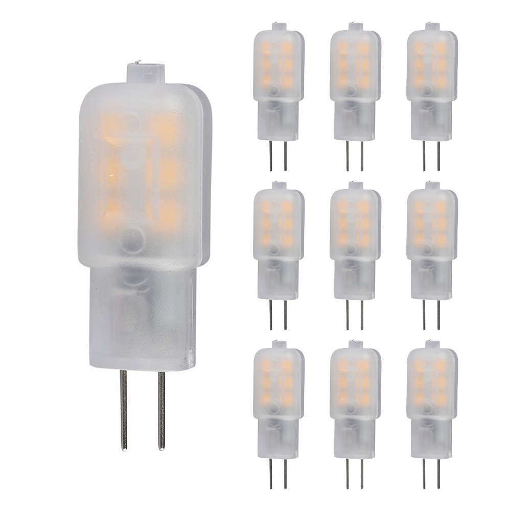 V-TAC 10x G4 LED lamp - 1.1 Watt - 100 Lumen - 3000K Warm wit licht - 12V Steeklamp - G4 LED ...